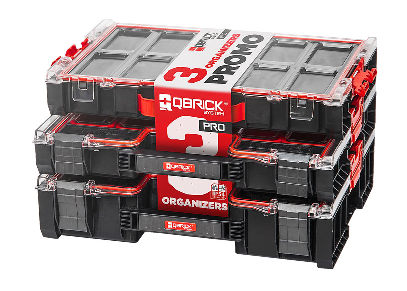 PRO Organizers SET Qbrick System PRO 300 + 200 + 100 MFI | Skrzynie narzędziowe Qbrick \ Qbrick ...